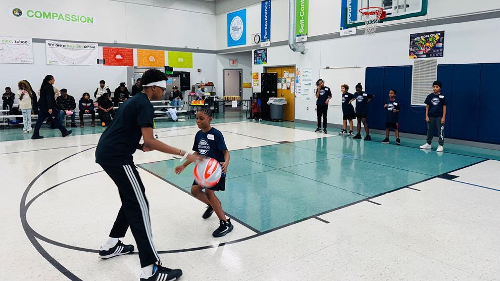 Tiny T-Wolves Helping Timberland Scholars Learn About Basketball, Moral ...