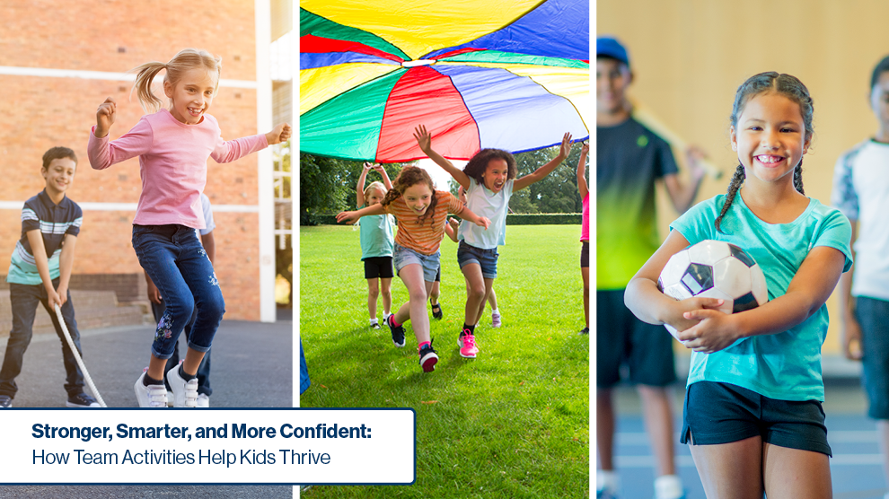 Stronger, Smarter, and More Confident: How Team Activities Help Kids Thrive