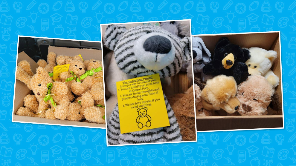 Canton Prep’s Teddy Bear Project Giving Hugs of Compassion to Those Who ...