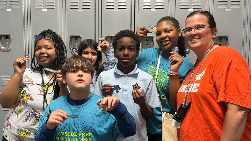 From Fluency Programs to SCREAM Nights, Holtzclaw Makes a Mark at Oakside