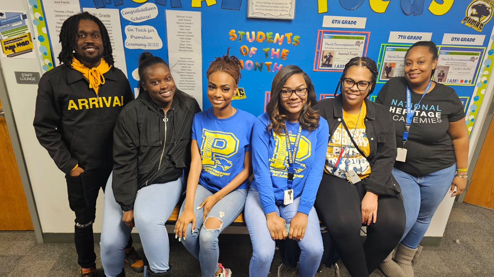 4 Graduates Return to their Detroit Premier Academy Roots