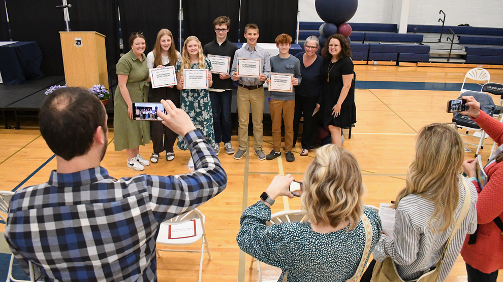 NHA Hosts Honors Night to Celebrate Eighth-Grade Graduates