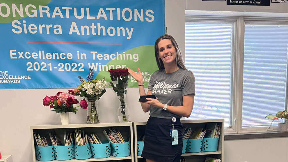 Excellence in Teaching Winner Thrives by Building Lasting Bonds