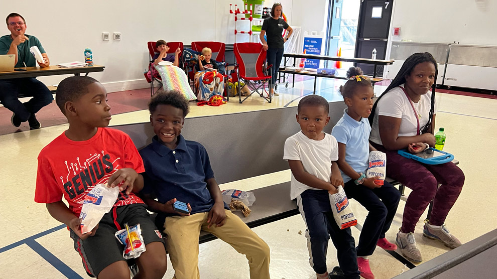 Fun School Movie Night Brings Scholars, Families, and Teachers Together